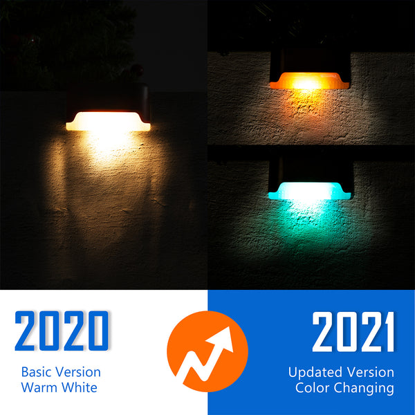 Solpex Horizontal Colorful Solar Deck Lights Set – solpex